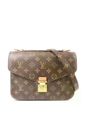 LOUIS VUITTON Monogram Pochette Metis Mm Bag - Brown