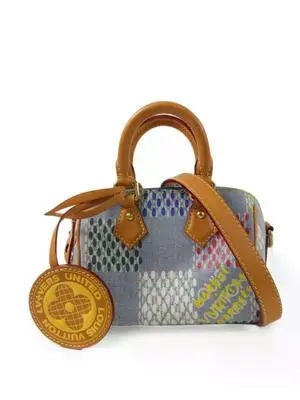 LOUIS VUITTON 2025 18 Speedy Bandoulière Two-way Handbag - Blue
