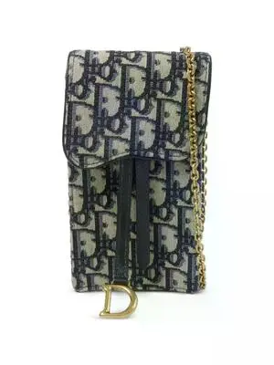 Dior Saddle Oblique Shoulder Bag - Blue