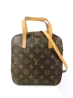 LOUIS VUITTON Spontini Monogram Shoulder Bag - Brown