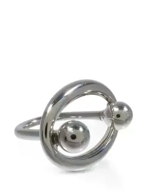 Hermès Satellite Scarf Ring - Silver