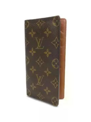 LOUIS VUITTON Monogram-pattern Wallet - Brown