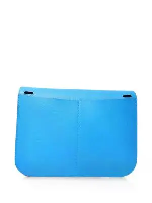 Hermès Halzan 25 Shoulder Bag - Blue