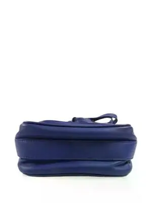 Bottega Veneta Mini Intrecciato Crossbody Bag - Blue
