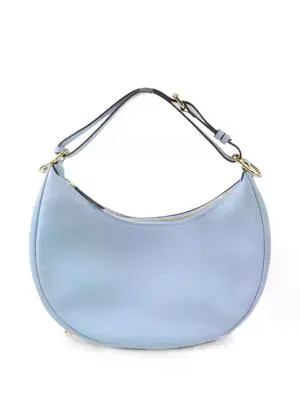Fendi Fendigraphy Lettering Shoulder Bag - Blue
