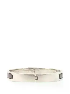 Hermès Mini Clic Kelly Bangle Bracelet - Silver