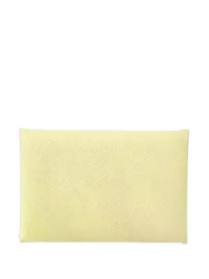Hermès Calvi Wallet - Yellow