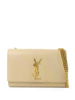 Saint Laurent Small Kate Chain Shoulder Bag - Neutrals