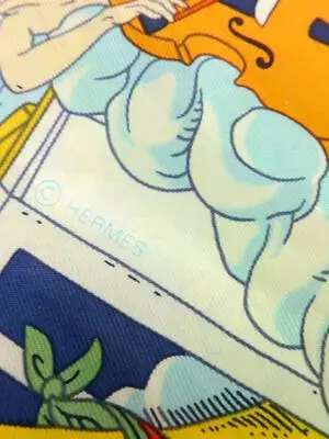 Hermès Graphic-print Scarf