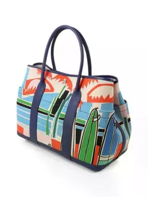 Hermès Garden Party Pocket Tote Bag - Neutrals