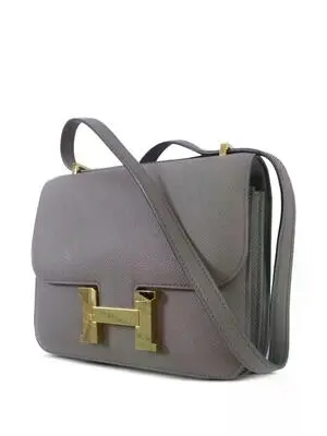 Hermès Constance Epsom Shoulder Bag - Grey