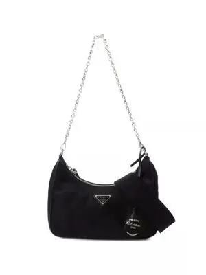 Prada 2005 Re-edition Shoulder Bag - Black