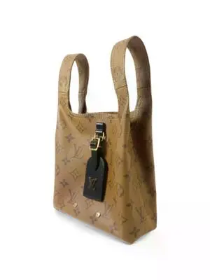 LOUIS VUITTON Monogram Reverse Canvas Tote Bag