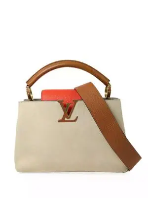 LOUIS VUITTON Capucines Bb Shoulder Bag - Neutrals