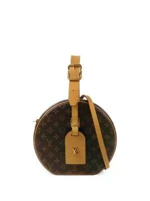 LOUIS VUITTON Petite Boite Chapeau Monogram Shoulder Bag - Brown