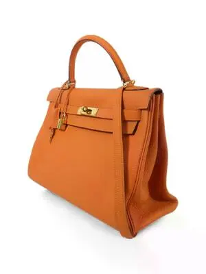 Hermès 2013 28 Kelly Two-way Tote Bag - Orange