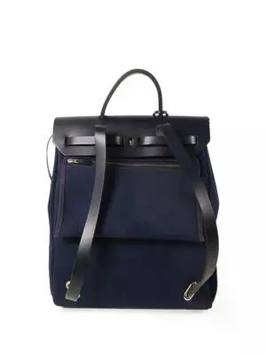 Hermès Herbag Backpack - Blue