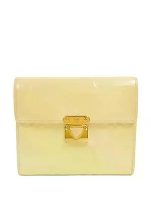 LOUIS VUITTON Monogram Vernis Koala Wallet - Yellow