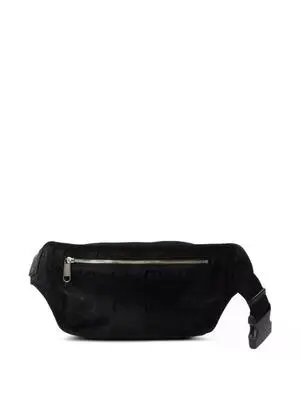 Gucci Gg-monogram Belt Bag - Black