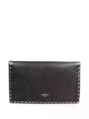 Valentino Garavani Rockstud Clutch Bag - Black