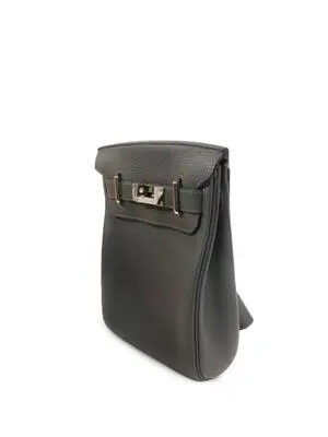 Hermès 2024 Pm Hac A Dos Togo-leather Backpack - Grey