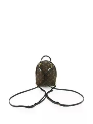 LOUIS VUITTON Palm Springs Mini Monogram Backpack - Brown