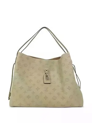 LOUIS VUITTON Monogram Mahina Tote Bag - Neutrals