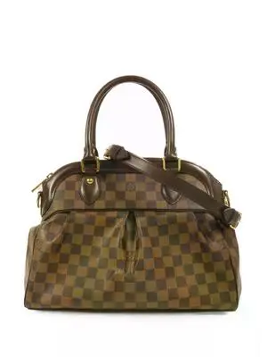 LOUIS VUITTON Damier Canvas Shoulder Bag - Brown