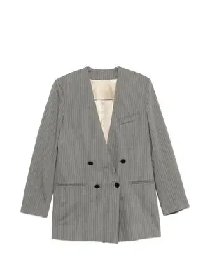 Alberta Ferretti Wool Blend Blazer Jacket