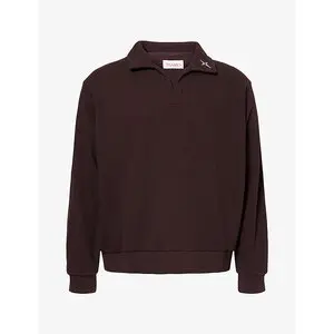 THAMES Jousting Thermal Slate Cotton Jumper
