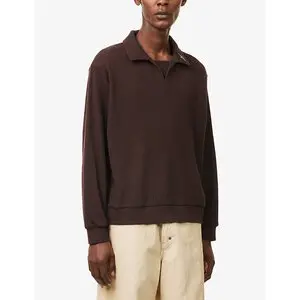 THAMES Jousting Thermal Slate Cotton Jumper