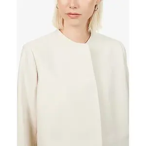 Dissh Cyrus Cropped Woven Blazer