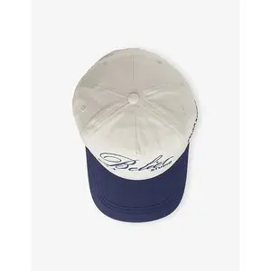 BELIER Two Tone Studio Logo-embroidered Cotton Cap