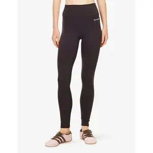 SPORTY & RICH Serif-logo Workout Leggings
