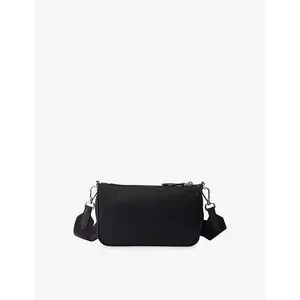 Prada Re-nylon And Saffiano Leather Mini Shoulder Bag