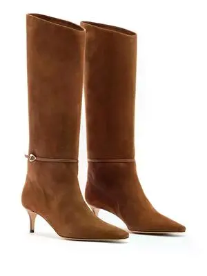 ANDREA WAZEN 55mm Laila Suede Knee-high Boots