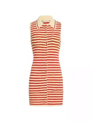 Altuzarra Mamie Striped Mini Dress