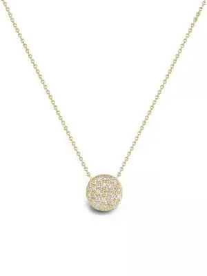 DANA REBECCA DESIGNS Lauren Joy Diamond Disc Necklace - Gold