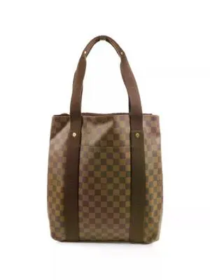 LOUIS VUITTON Beaubourg Damier Ebene Tote Bag