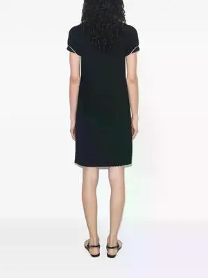 Tory Burch Wool Scalloped Polo Dress