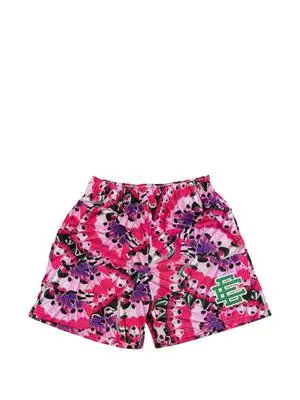 ERIC EMANUEL Butterfly-print Shorts - Pink