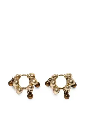 LEMAIRE Seeds Hoop Earrings - Gold