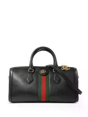 Gucci Ophidia Web Stripe Tote Bag - Black