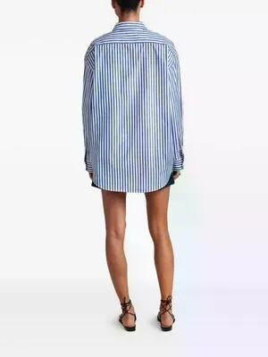 LA LIGNE Shelby Striped-pattern Shirt