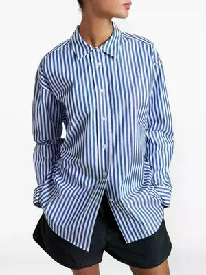 LA LIGNE Shelby Striped-pattern Shirt