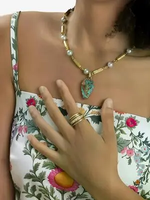 SYLVA & CIE Australian Opal Pendant