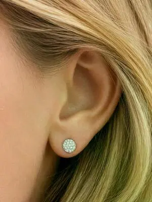 Phillips House Infinity Diamond Stud Earrings