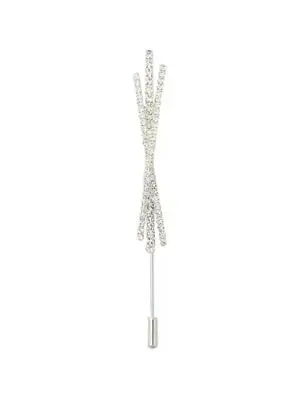 GIUSEPPE ZANOTTI Trinity Pin - Silver