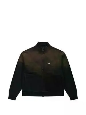 ARTE ANTWERP Gradient-effect Zip-up Sweatshirt