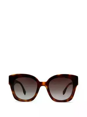 Fendi Cat-eye Sunglasses - Brown